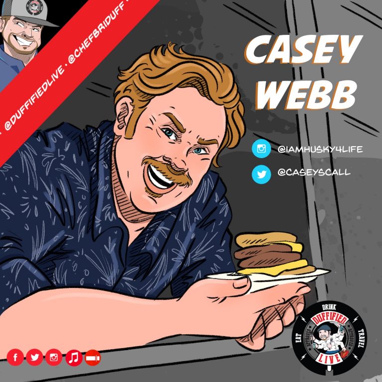 Duffified Live: "Man v. Food" Host Casey Webb